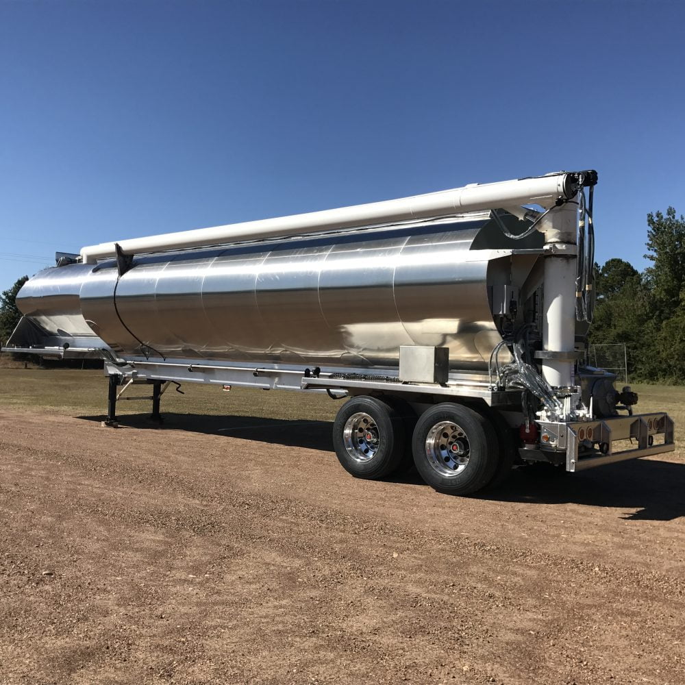 Drop Deck Feed Trailer | Ledwell Bulk Haul Feed Trailers