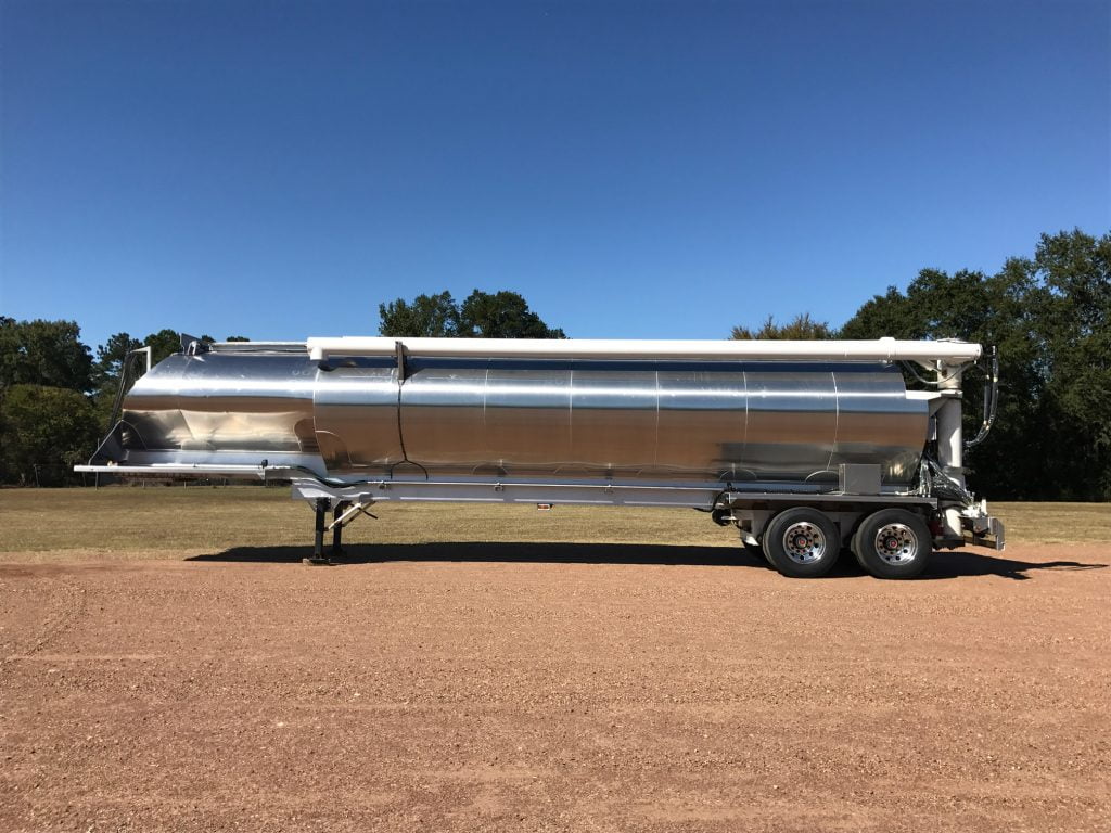 Drop Deck Feed Trailer | Ledwell Bulk Haul Feed Trailers