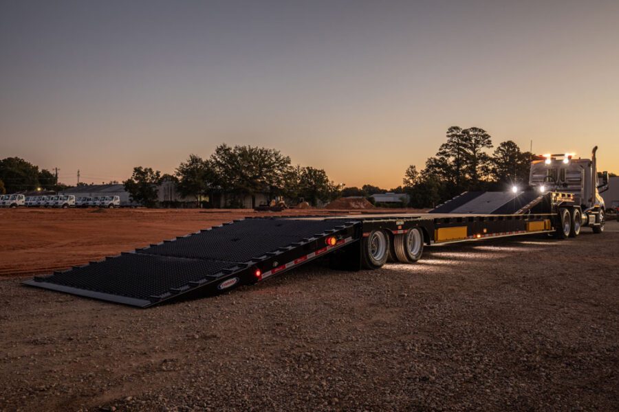 Tilt Deck Trailers | Hydraulic Trailers by Ledwell