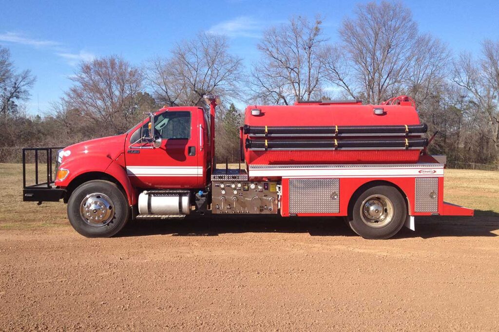 2,000 Gallon Water Tanker Truck | Ledwell Custom Tanker Fire Trucks