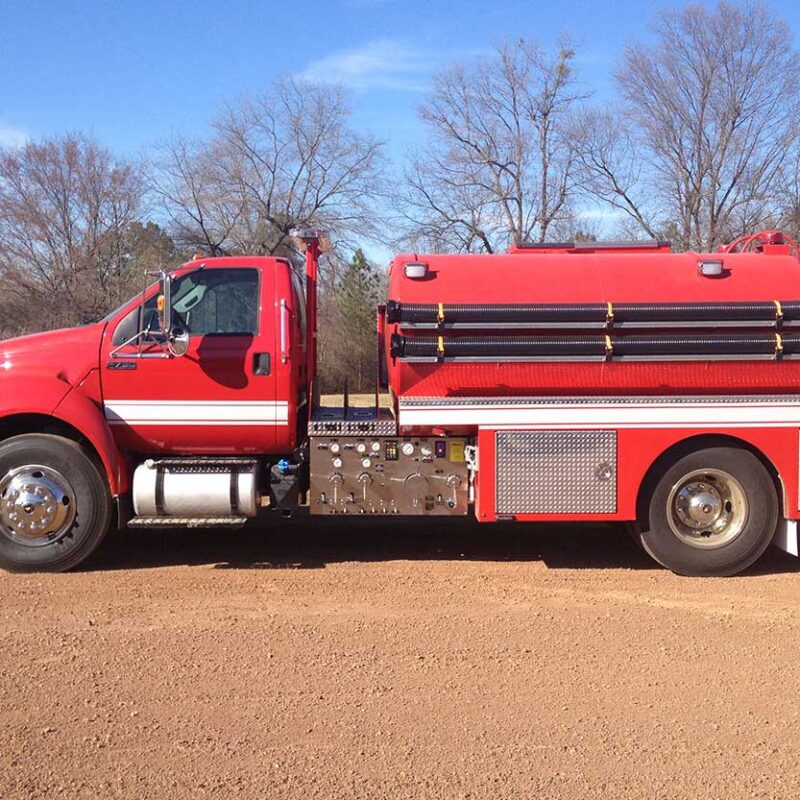2,000 Gallon Water Tanker Truck | Ledwell Custom Tanker Fire Trucks