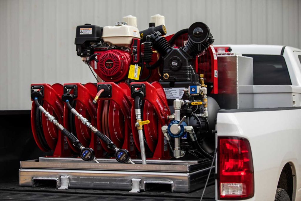 Lube Skid | Lube Buddy | Portable Service Station by Ledwell