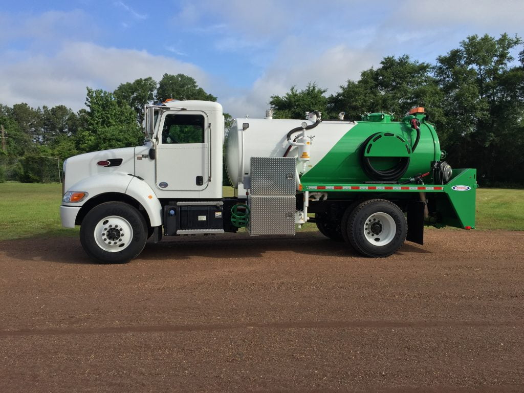 Portable Toilet Service Truck for Sale | Restroom Truck by Ledwell