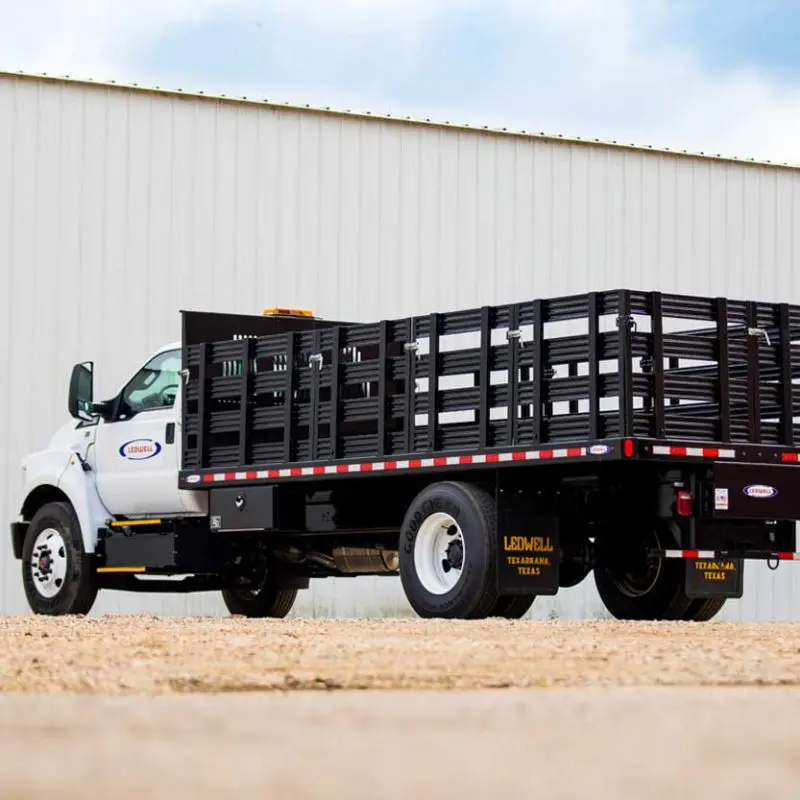 Stake Bed Trucks | Haul Heavy Loads with a Ledwell Stake Bed Truck